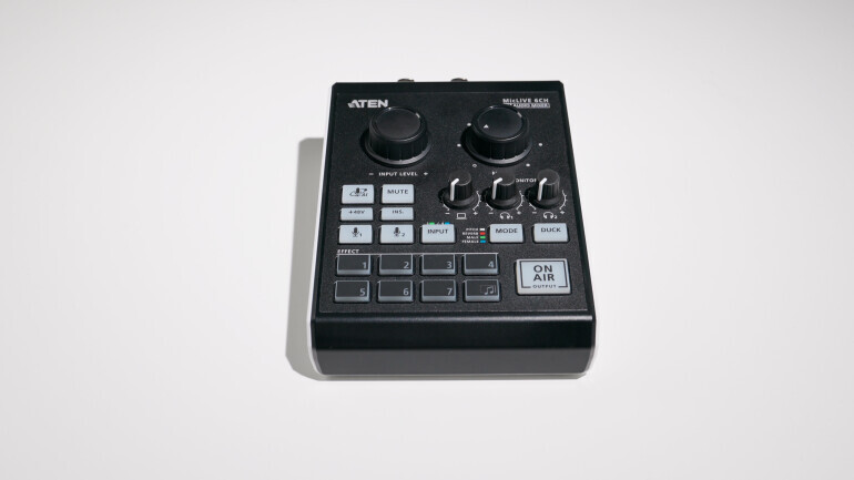 [리뷰] ATEN 'UC8000' AI 오디오 믹서: 초보 팟캐스터 필수품, 스튜디오도 필요 없다 - 씨넷코리아 | 글로벌 IT 미디어